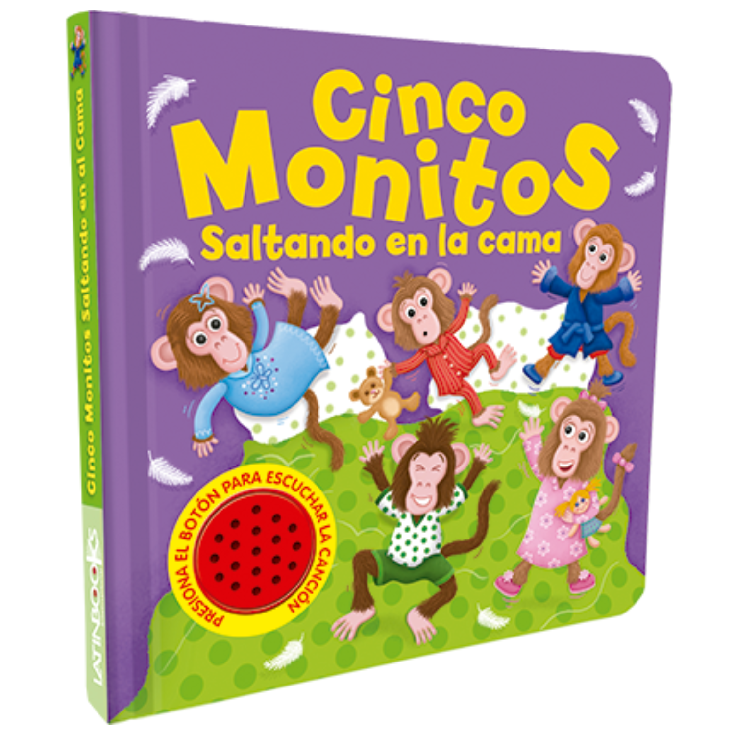 Cinco Monitos Saltando en la cama - Canciones del Jardín