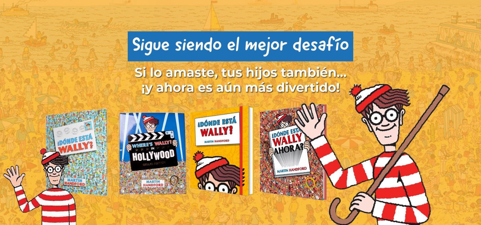 La magia de la colección Buscando a Wally