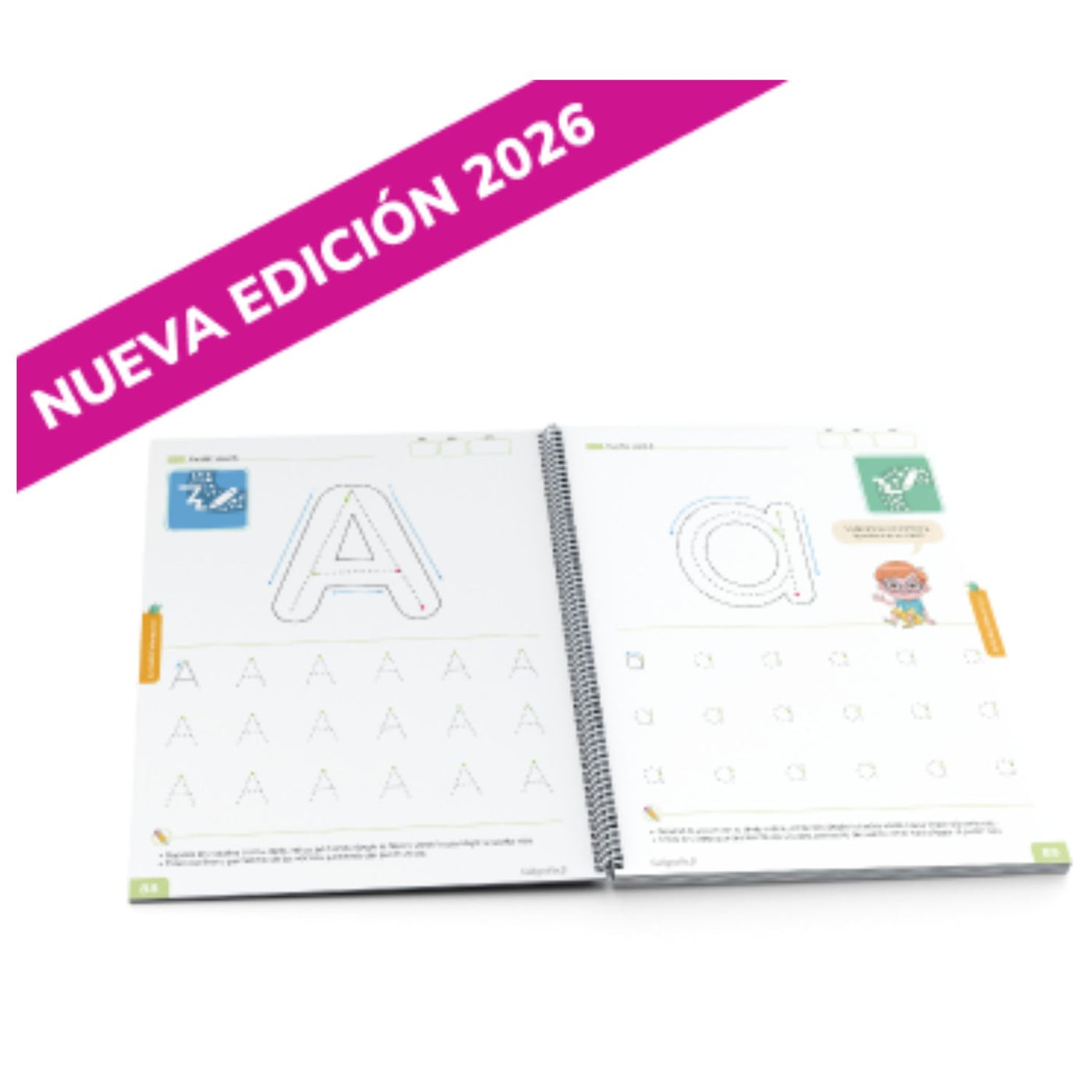 Trazos y Letras 1 (PreKínder) - LETRA SCRIPT NUEVA EDICION 2026