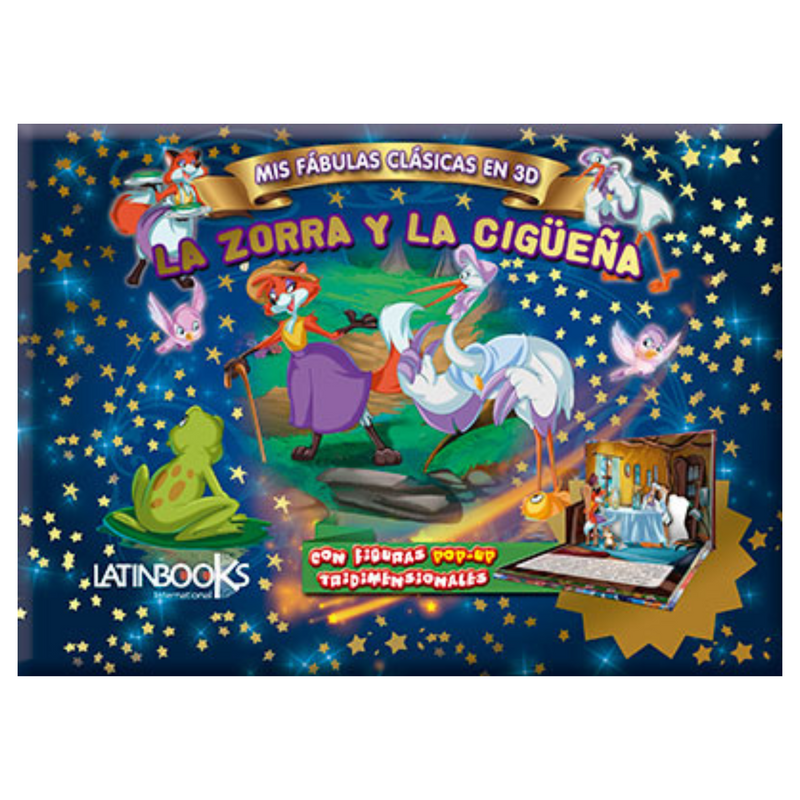 La Zorra y la Cigueña - Mis Fábulas Clásicas en 3D