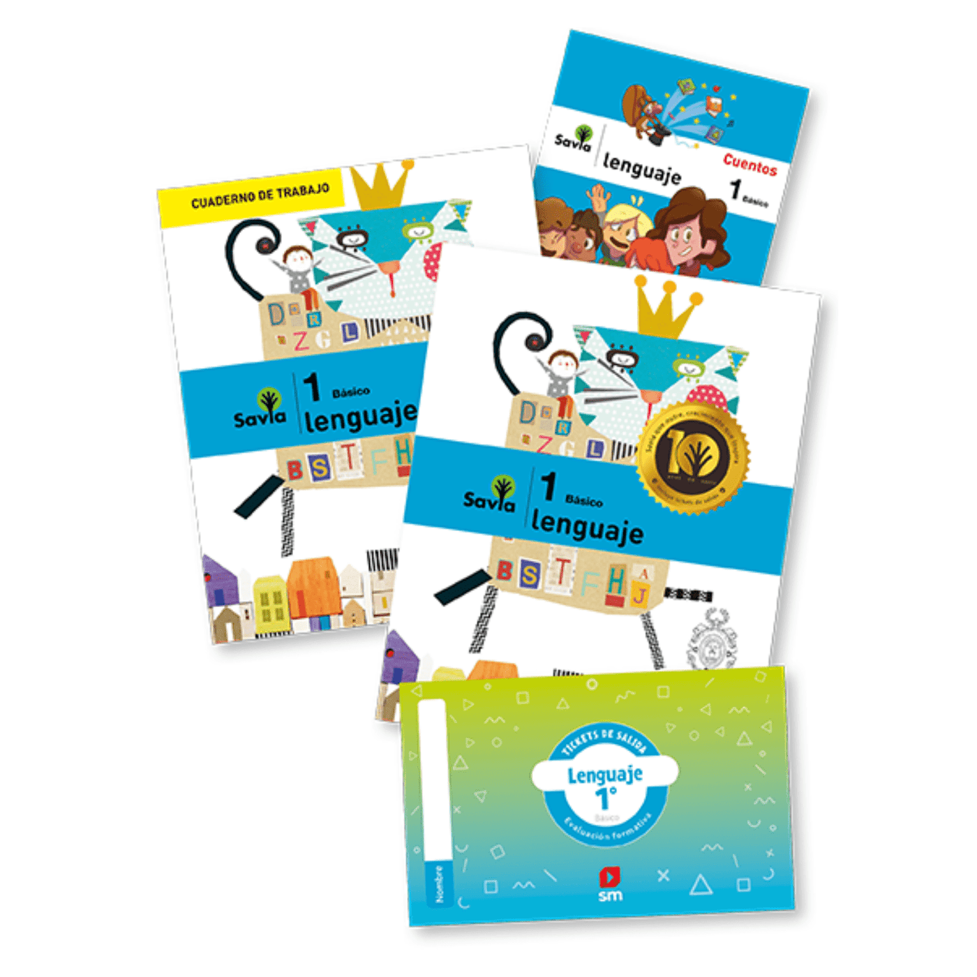 Pack Lenguaje 1 Básico - SAVIA (NUEVA EDICIÓN)
